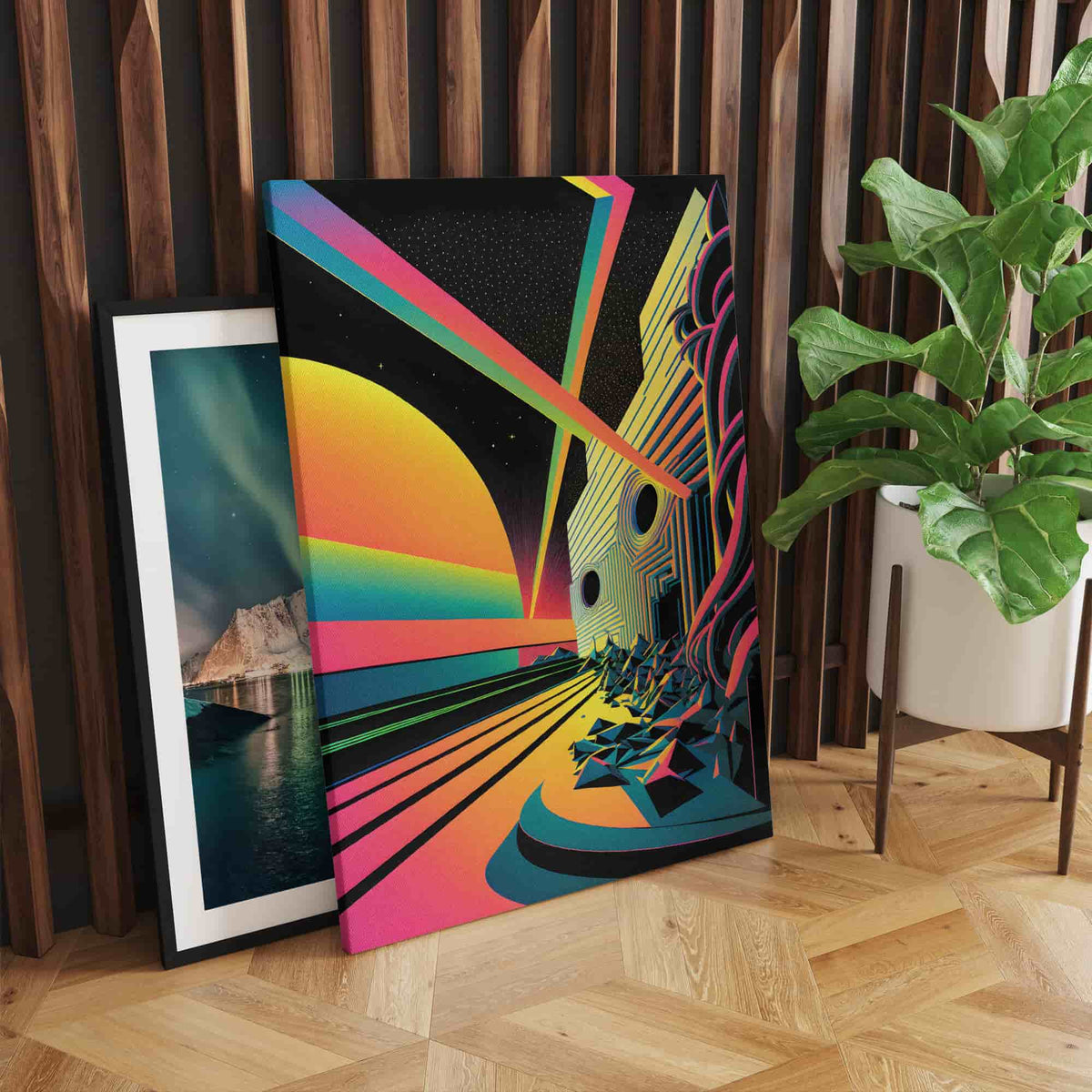 Retro Canvas Wall Art Print - 80s Canvas Art Prints Canada, Retro Art ...