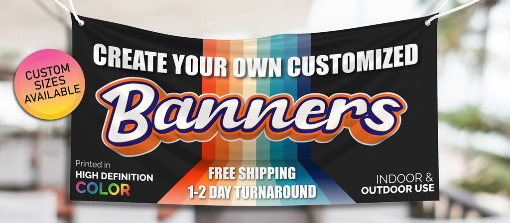 Create Your Own Custom Banners, Vinyl Banners, Custom Banners Canada ...