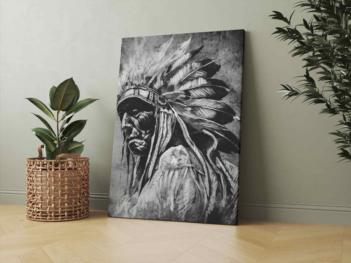 Native American Canvas Print, Native American Canvas Art Print Canada ...