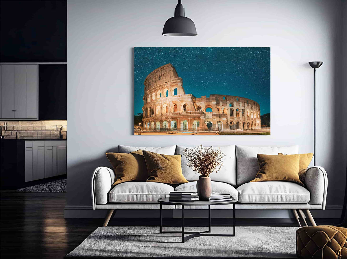 Rome Colosseum Canvas Print - Rome Colosseum Canvas Art Prints Canada ...