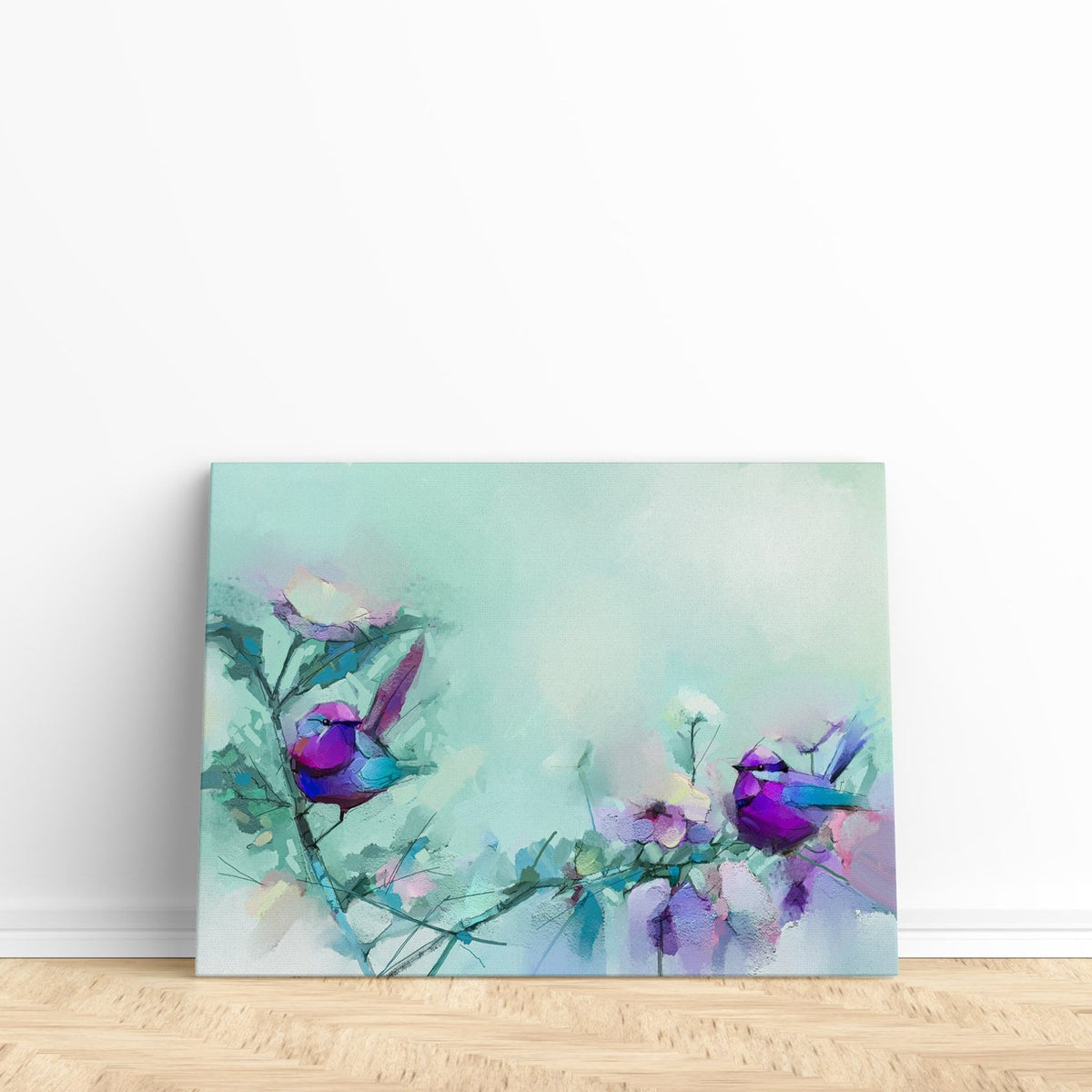 Birds and Blooms Canvas Print - Living Room Wall Art Prints Canada ...