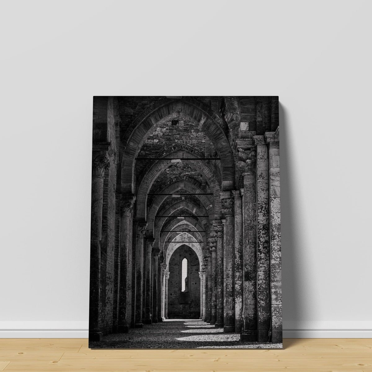 Stonework Architecture Canvas Print - Archway Canvas Art Prints Canada ...