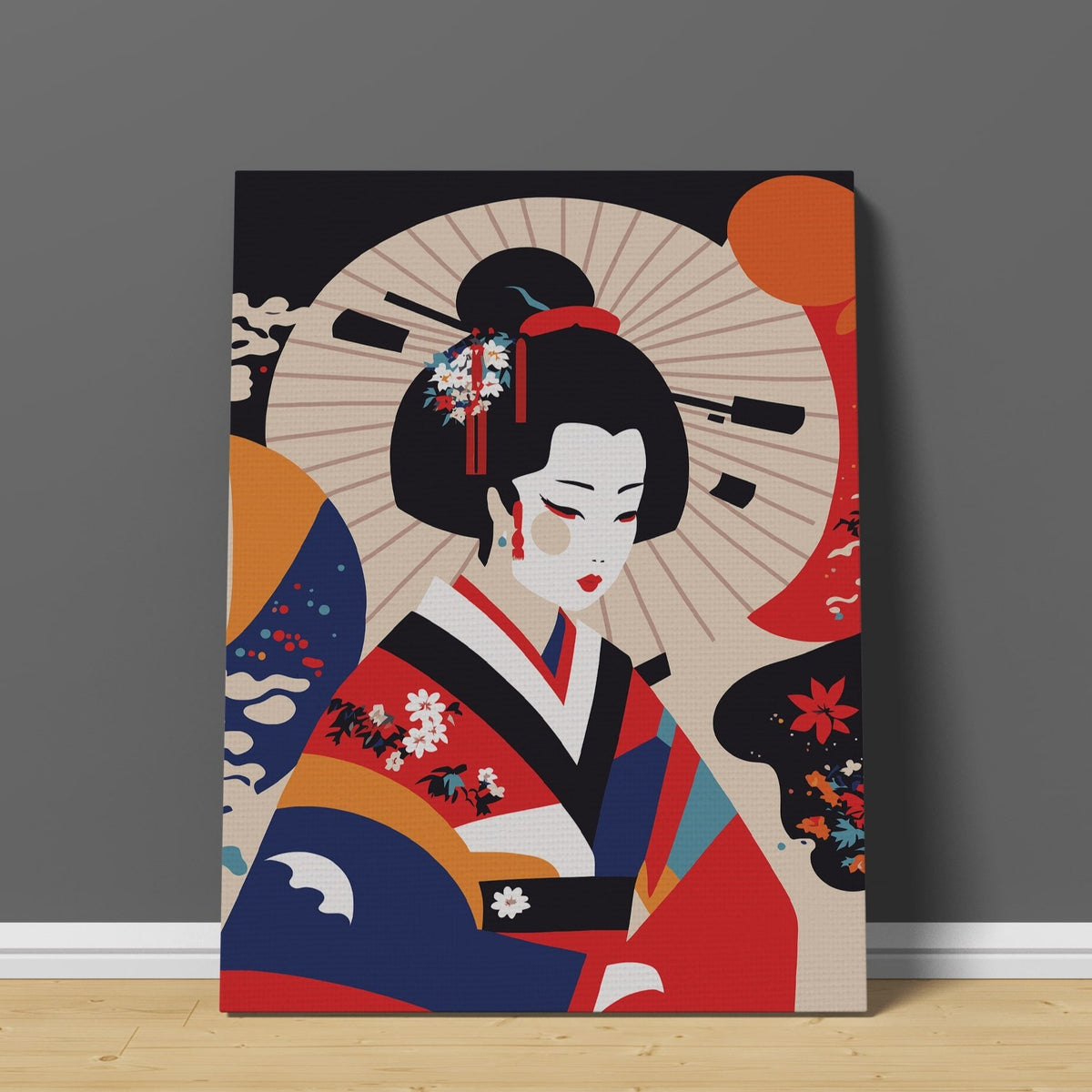 Japanese Geisha Canvas Print, Japanese Geisha Canvas Art Prints Canada ...