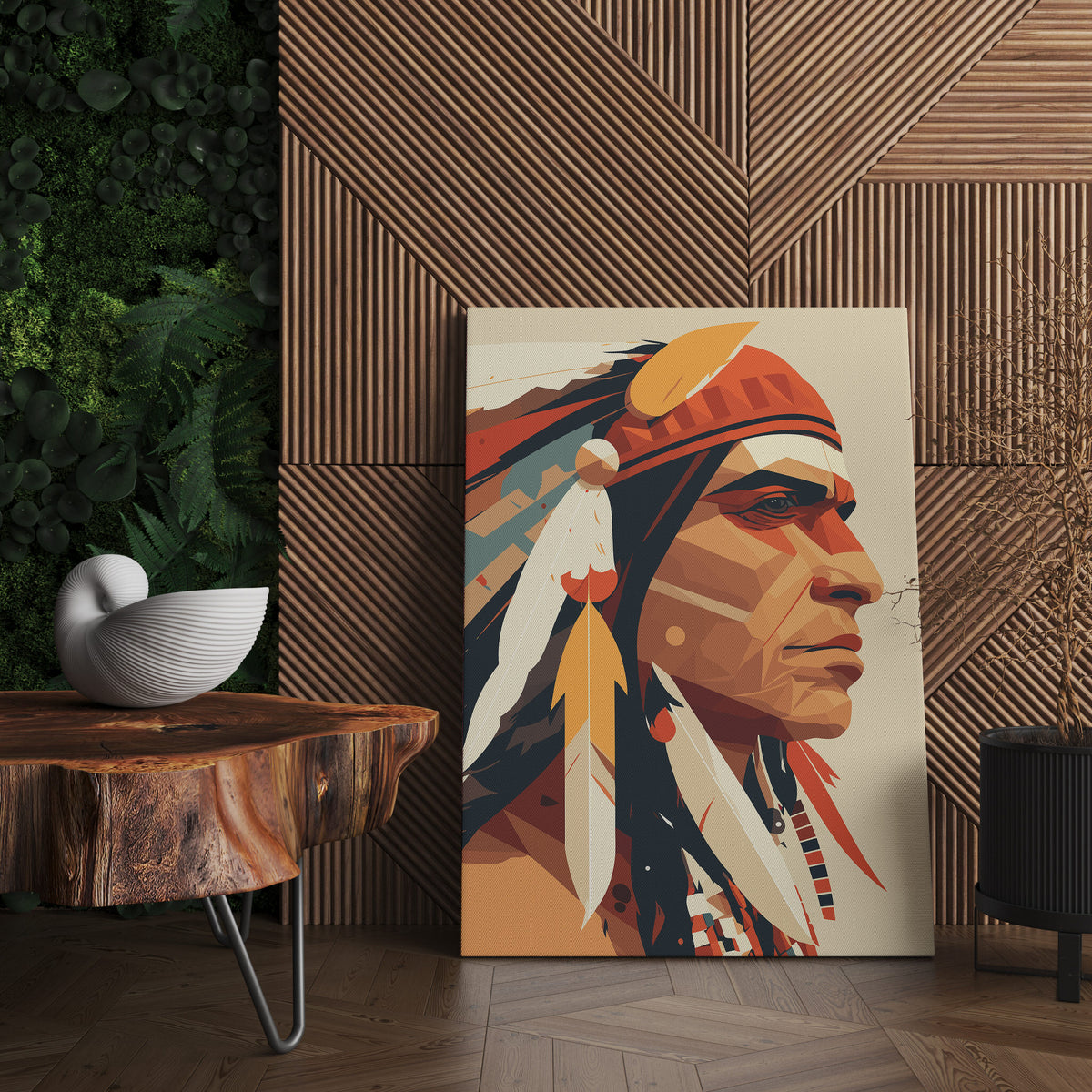 Native American Canvas Art Print - Native American Canvas Print Canada ...