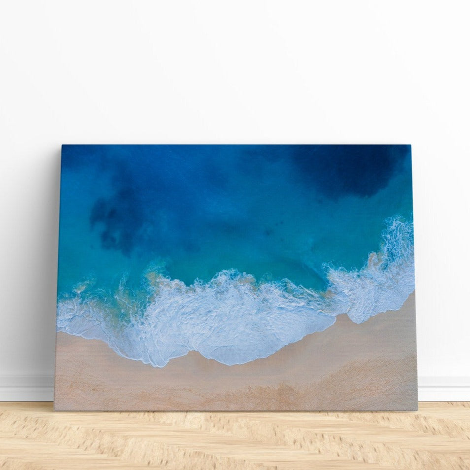 Ocean Wave Canvas Print - Beach Wave Canvas Wall Art Prints Canada ...